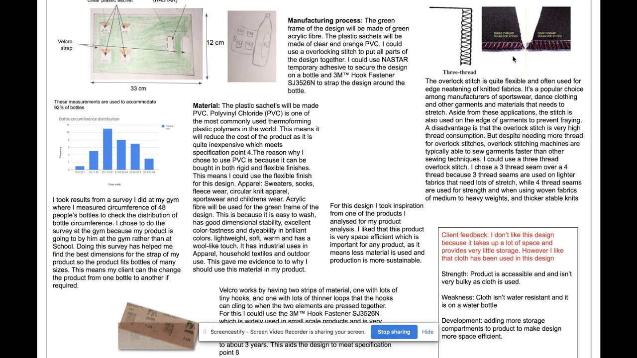 DT NEA DESIGN IDEAS SECTION - YouTube