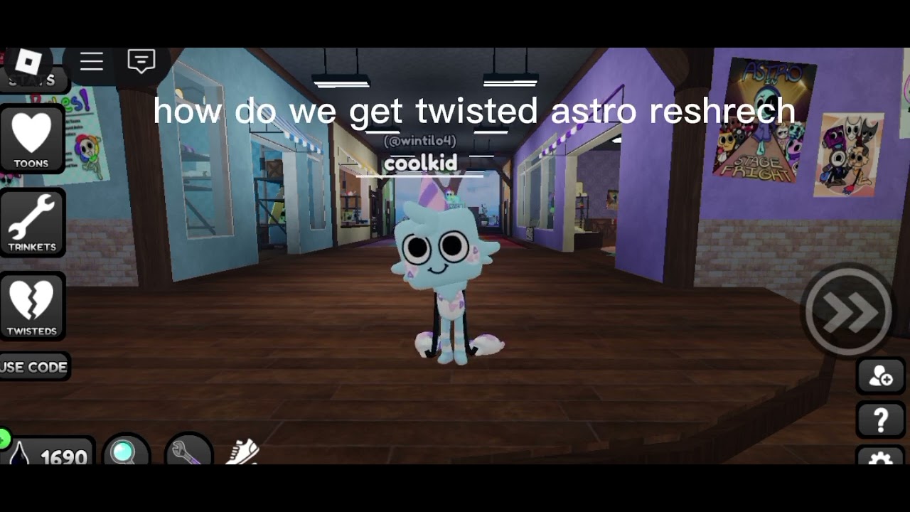 how to get astro in dandys world this is a Quick tolieal - YouTube