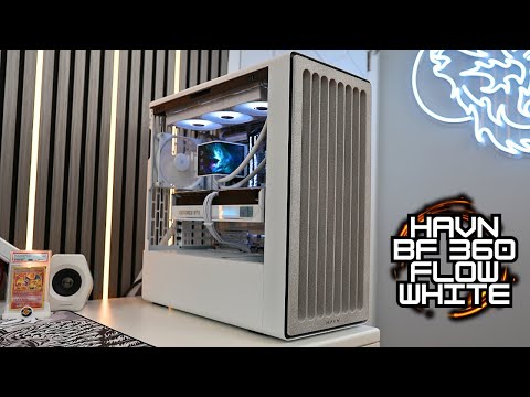 HAVN BF 360 FLOW White Step-by-Step Guide on How To Build a Gaming PC 9800X3D + RTX 5080