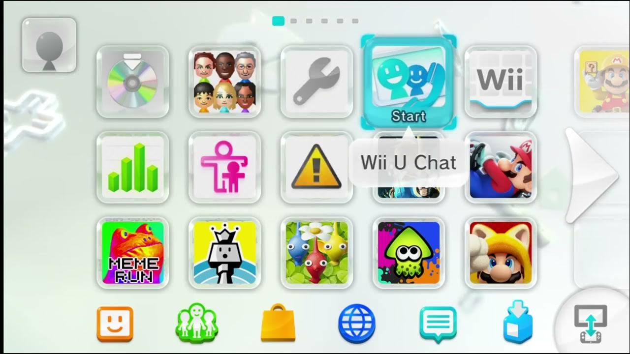 My Wii U menu (CEMU) - YouTube