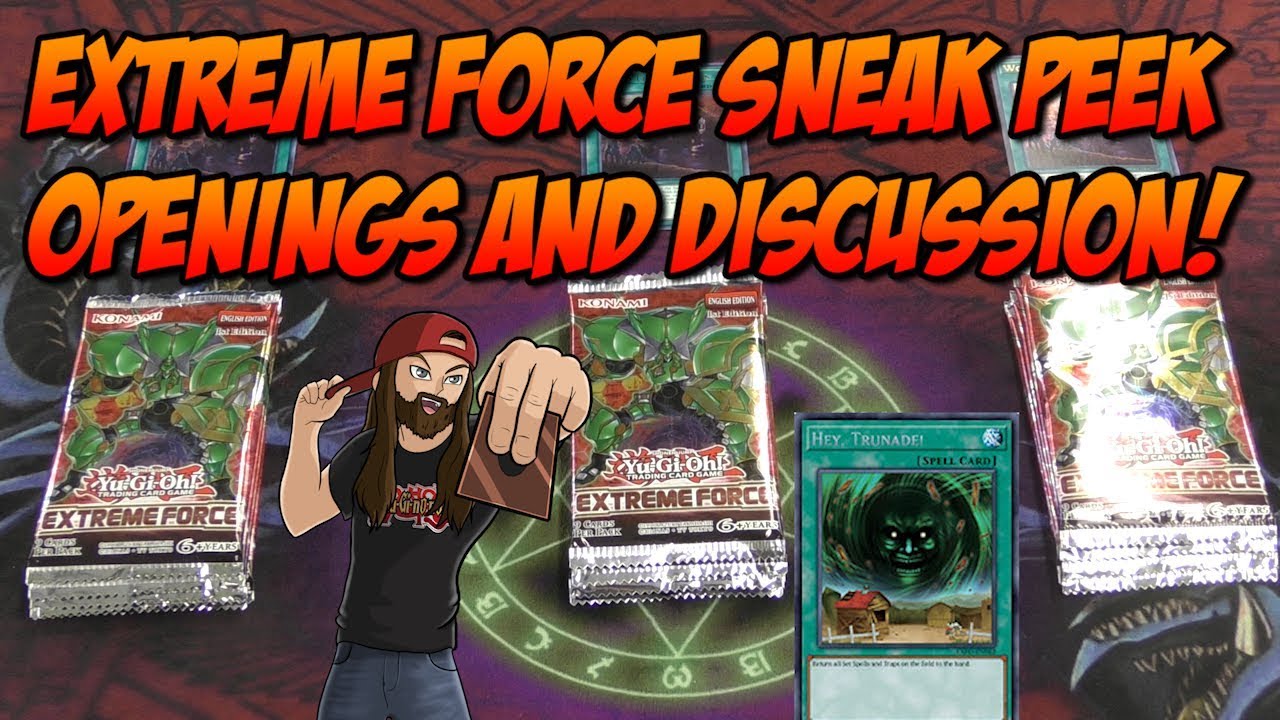 EXTREME FORCE SNEAK PEEK OPENINGS AND DISCUSSION! - YouTube