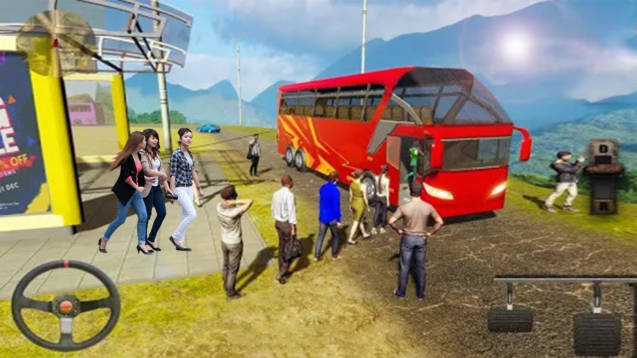 Mountain Bus Driver Simulator 2020 । Offroad Bus Driving 3D Game ...