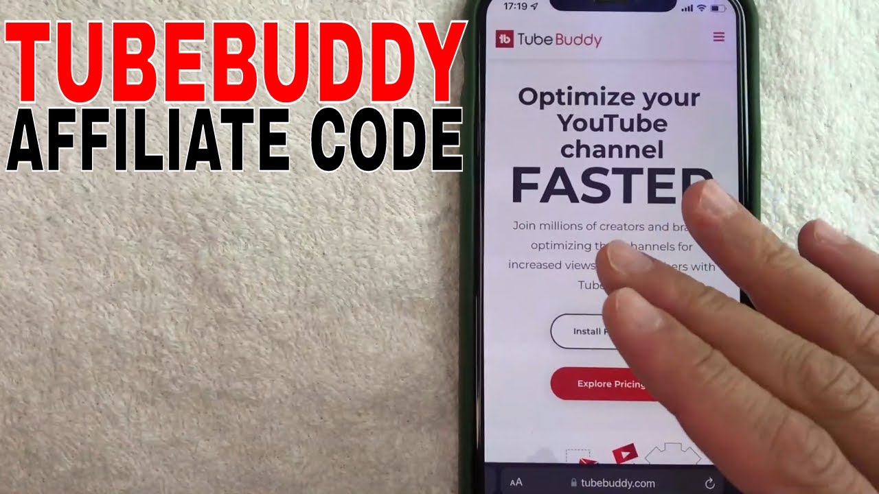 Tubebuddy Affiliate Code 🔴 - YouTube