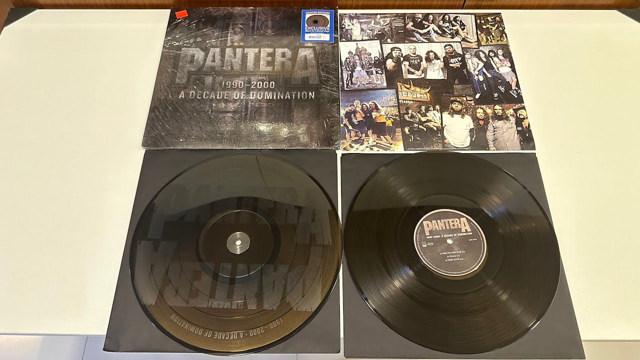 Pantera - "1990-2000: A Decade Of Domination" vinyl unboxing - YouTube