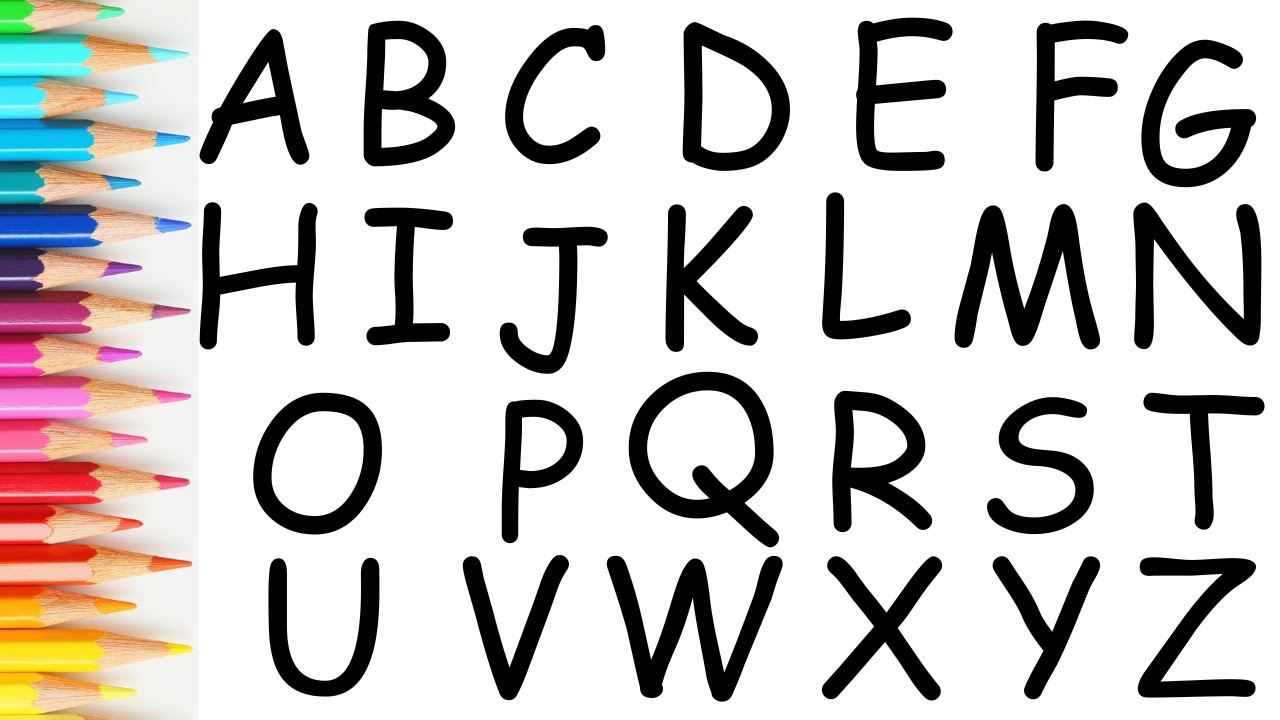 A–Z Alphabet Writing ️ | Dotted Line Tracing for Kids | ABC for kids| A ...