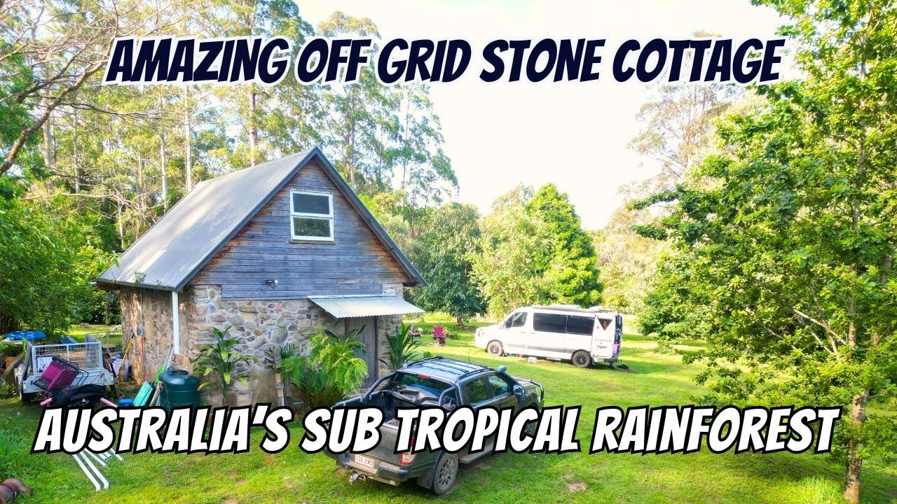 Escape to Stunning Stone Cottage in Australian Wilderness - YouTube