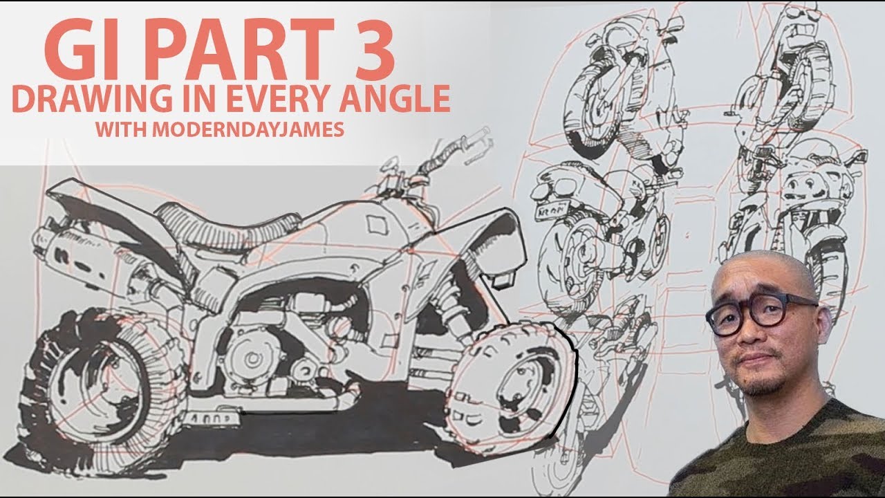 BECOMING A GI III: Drawing Subjects in Every Angle - YouTube