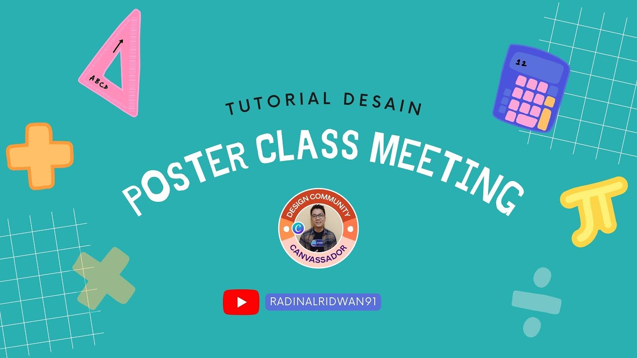 Tutorial Desain Poster Class Meeting di Canva [Wajib Save] - YouTube
