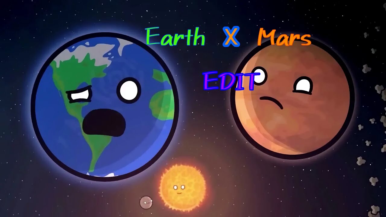Earth x Mars Edit #edit #solarballs - YouTube