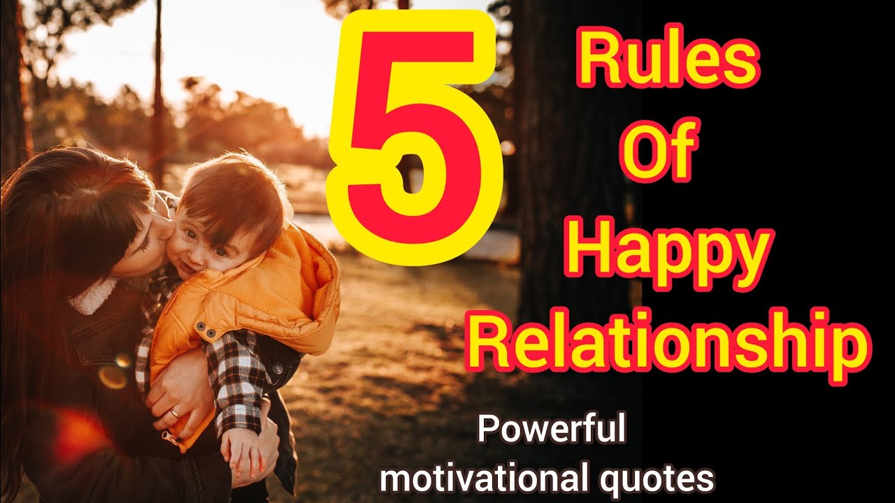 Five Rules of happy Relationship #trandingnow #viralvideo #viral # ...
