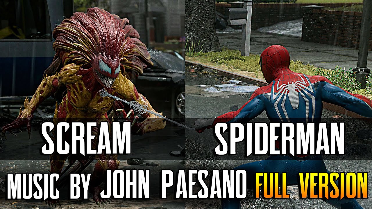 Marvel's Spider Man 2 Battle Theme (OST) - SCREAM vs SPIDERMAN | FULL ...
