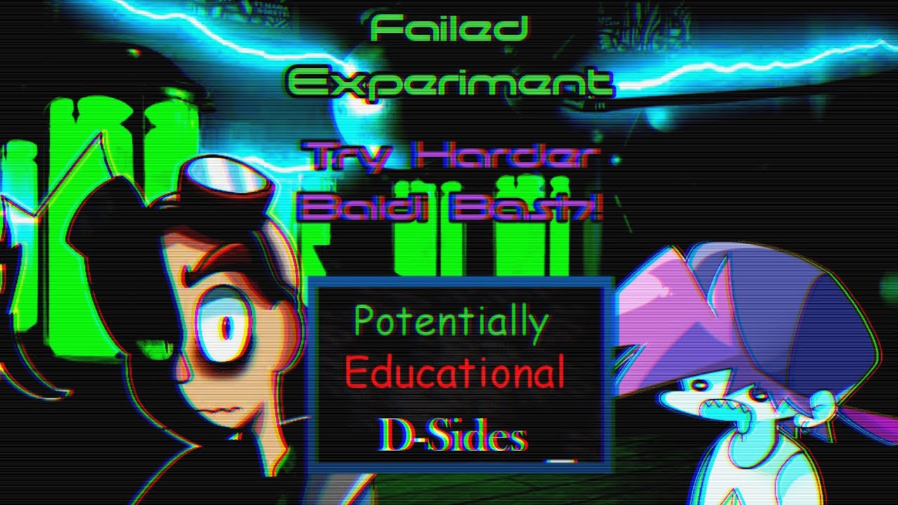 [FNF] Failed Experiment - Try Harder Baldi Bash! [Potentially ...