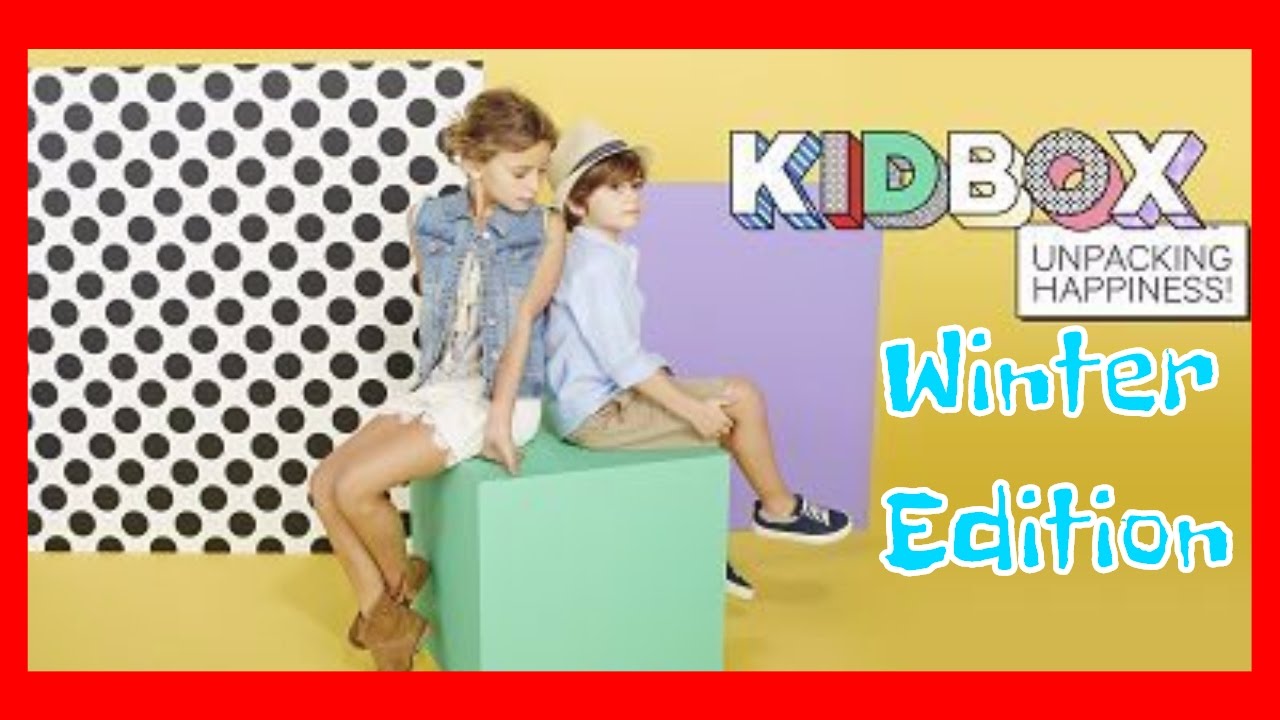KidBox Review - Winter Edition Monthly Subscription unboxing - YouTube