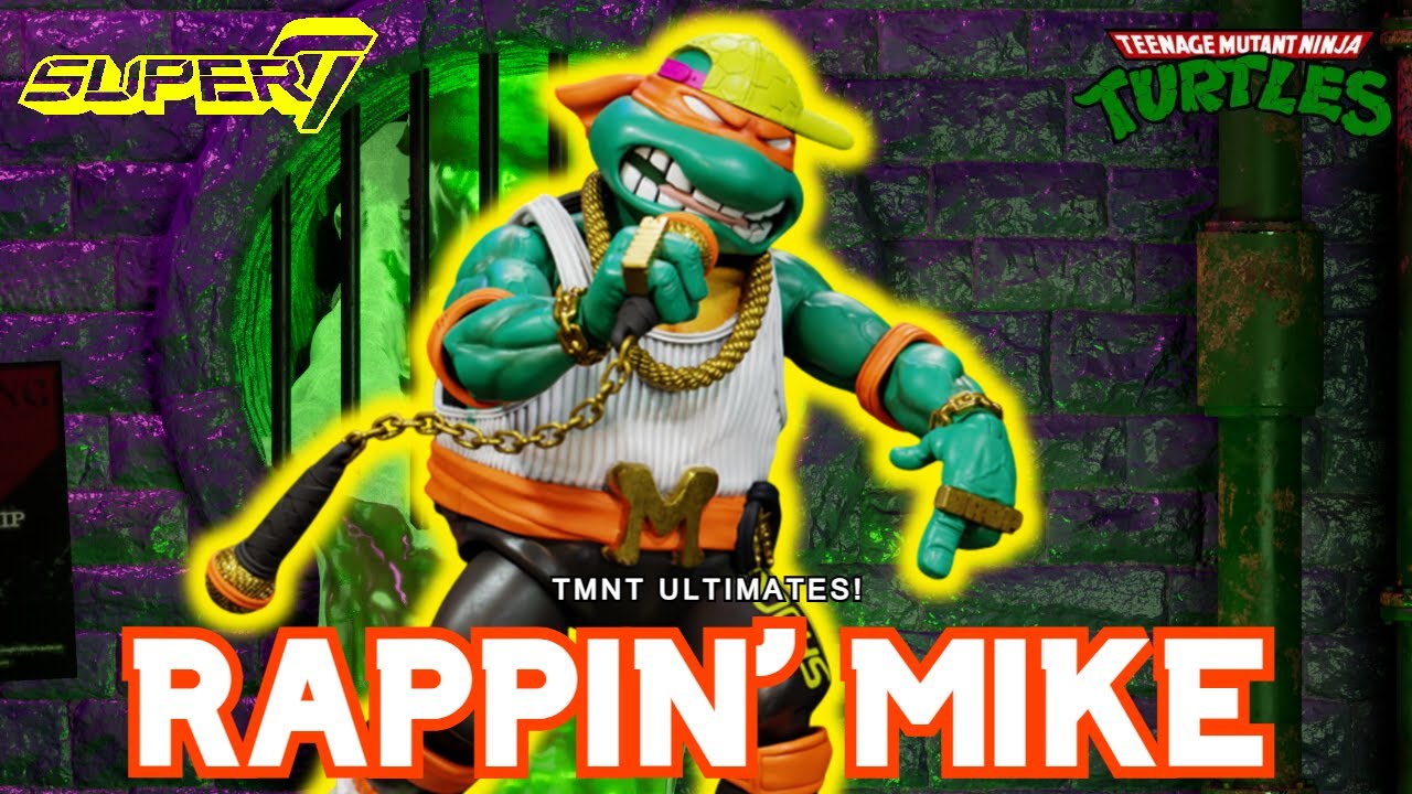🎤🎧 UNBOXING: RAPPIN' MIKE | Super7 TMNT Ultimates! - YouTube