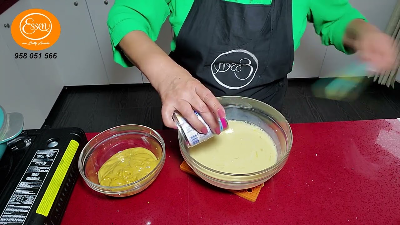 Flan de Lúcuma echo en ESSEN - YouTube