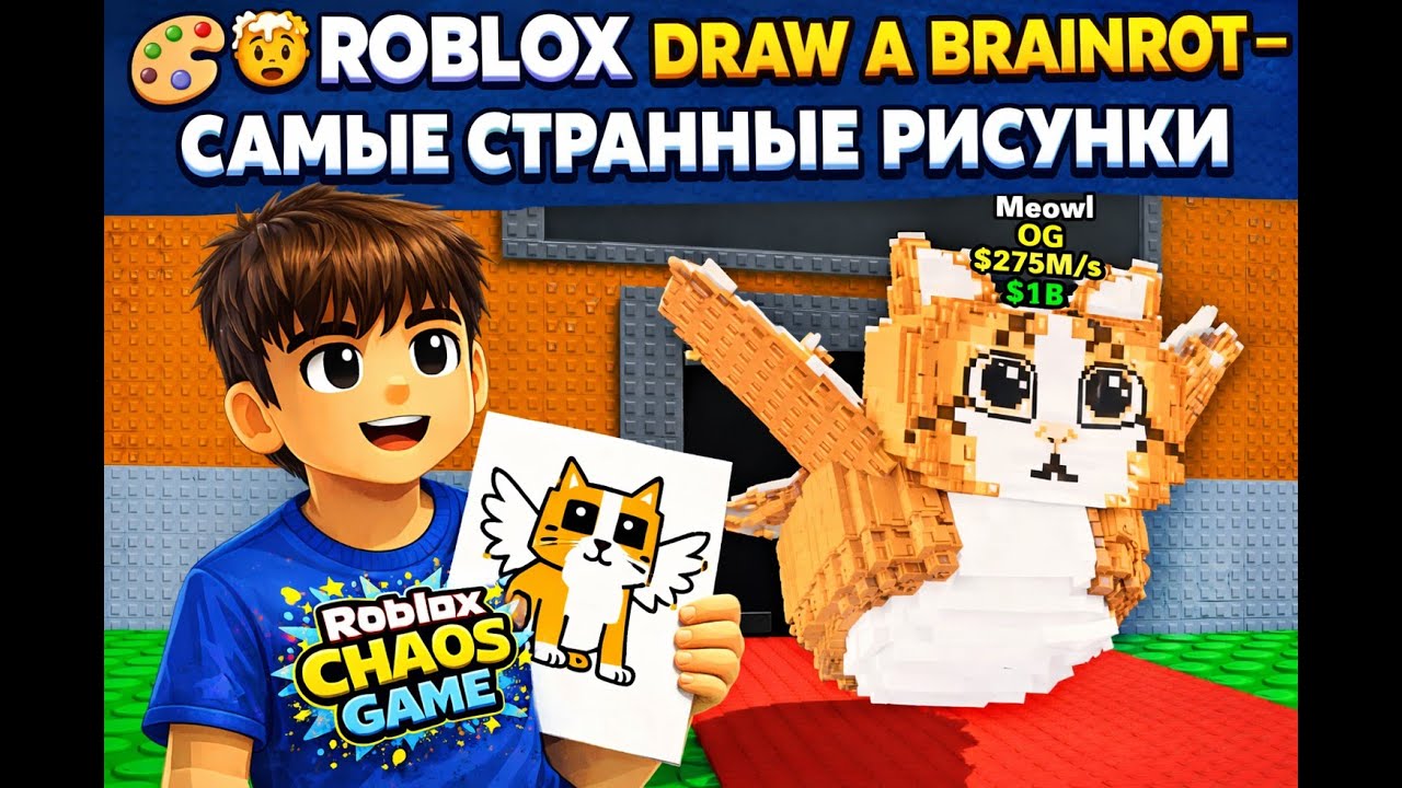 ROBLOX DRAW A BRAINROT — САМЫЕ СТРАННЫЕ РИСУНКИ - YouTube