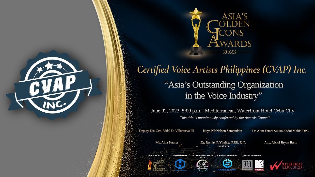 "CVAP Inc. Triumphs at Asia's Golden Icon Awards 2023: Recognized as ...