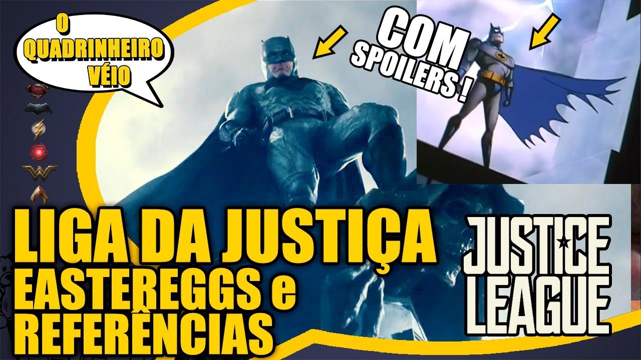 LIGA DA JUSTIÇA - Easter eggs e Referências - Review c/ spoilers - O ...