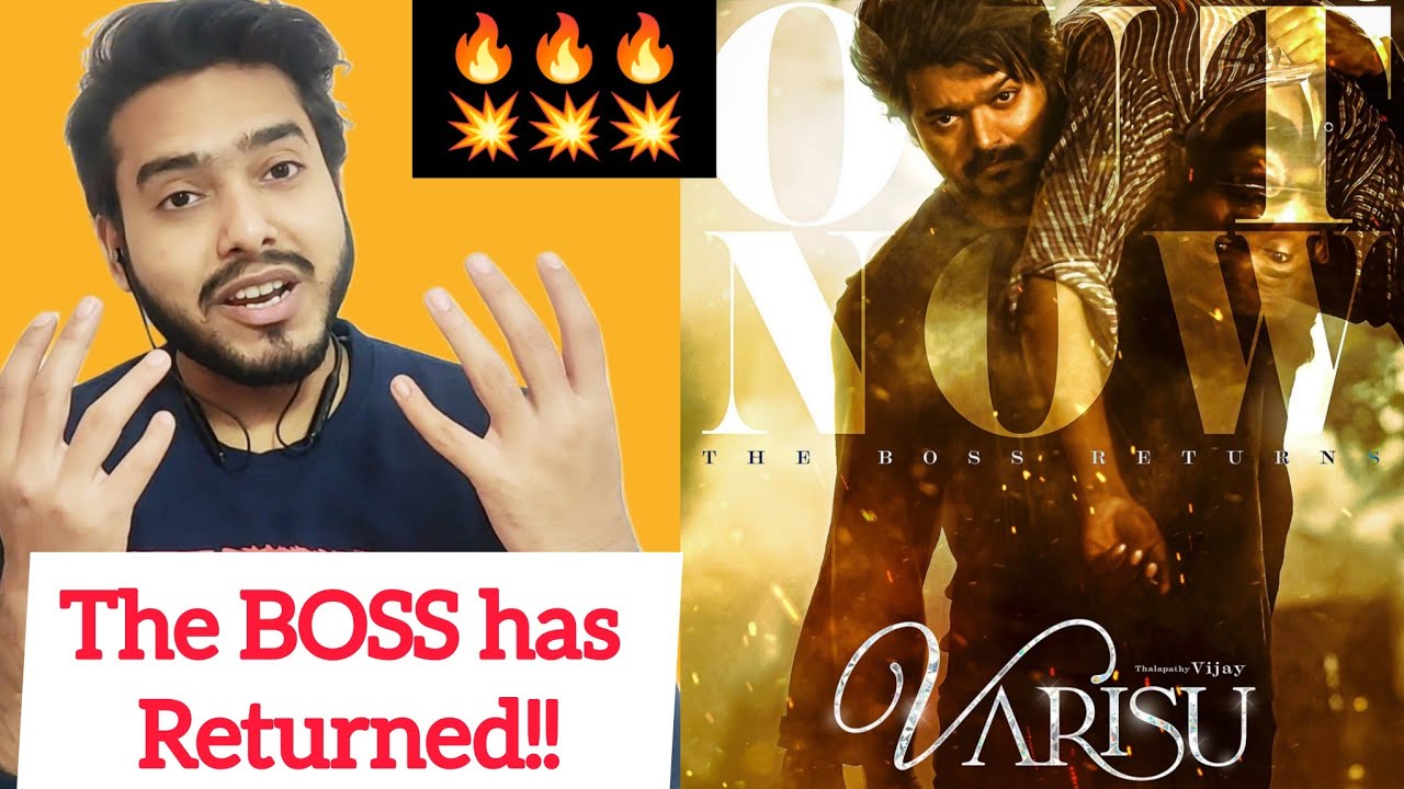 Varisu Trailer Reaction | Thalapathy Vijay | Rashmika | Vamshi ...