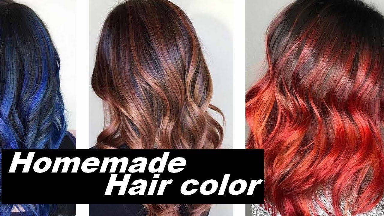 Coffee hair dye paste for hair coloring|| Homemade hair color - YouTube