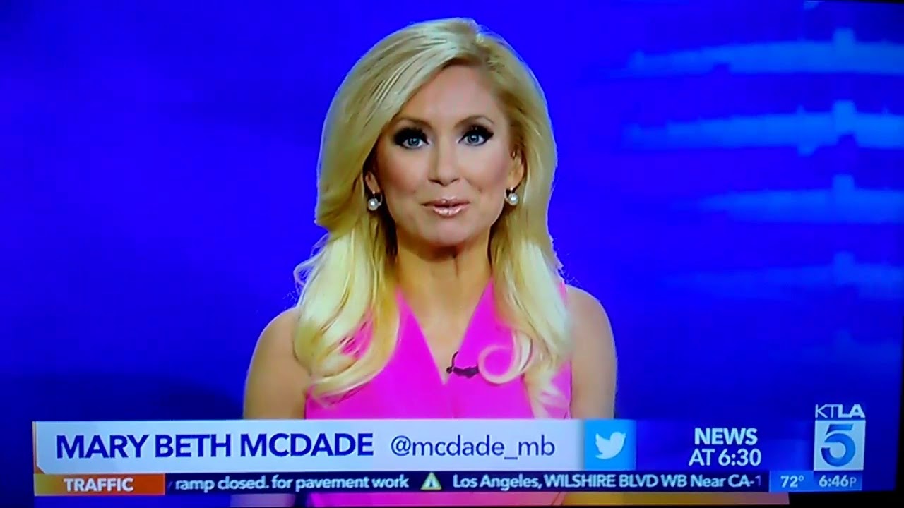 Mary Beth McDade Does the Weather on KTLA 5 News - September 30, 2017 ...