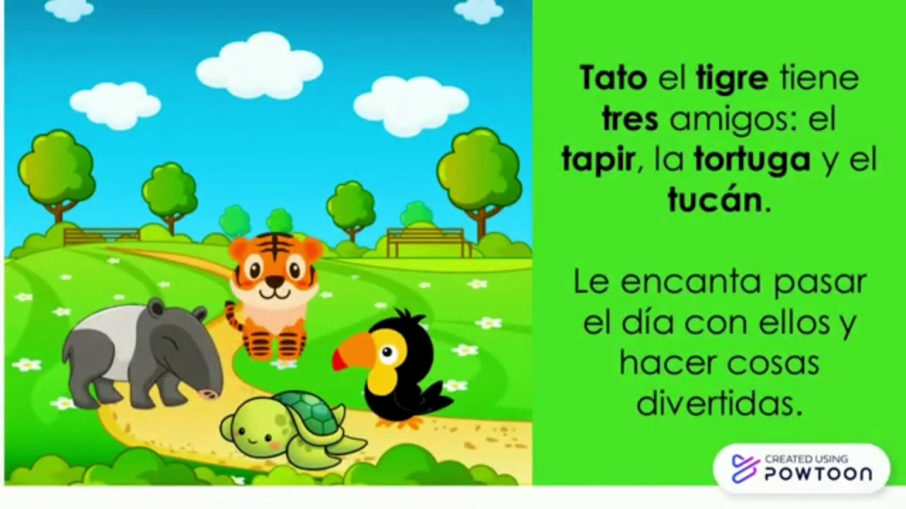 Cuento de la letra T - YouTube