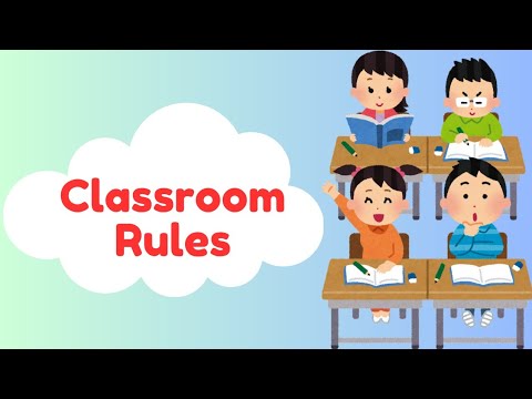 Classroom Rules for Kids: Learn and Play Together! - YouTube