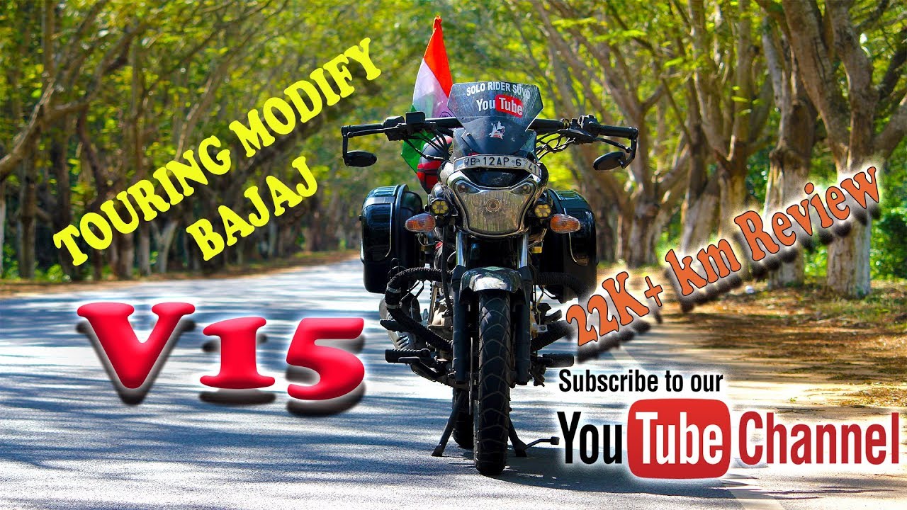 India's First Modified Bajaj V15 By kolkata Modifiers ll 20k real ...