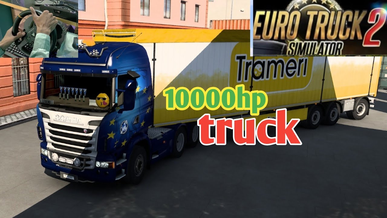euro truck simulator 2 gameplay | ets2 steering wheel gameplay | #ets2 ...