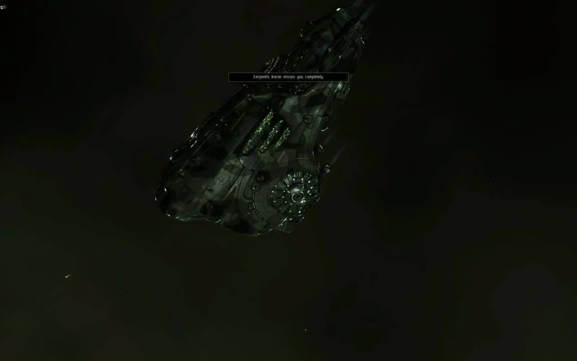 EVE Online - Light Drones take out a Battleship rat whilst I mine ...