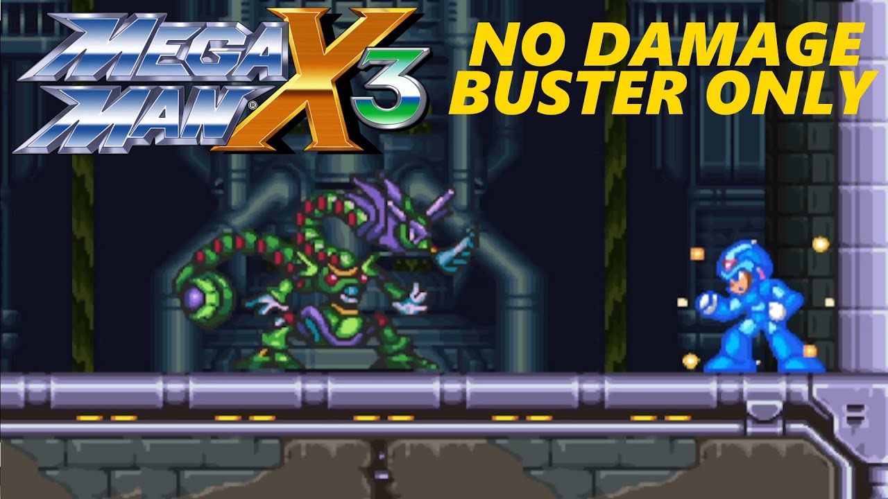 Mega Man X Legacy Collection (MMX3) - Toxic Seahorse (No Damage, Buster ...