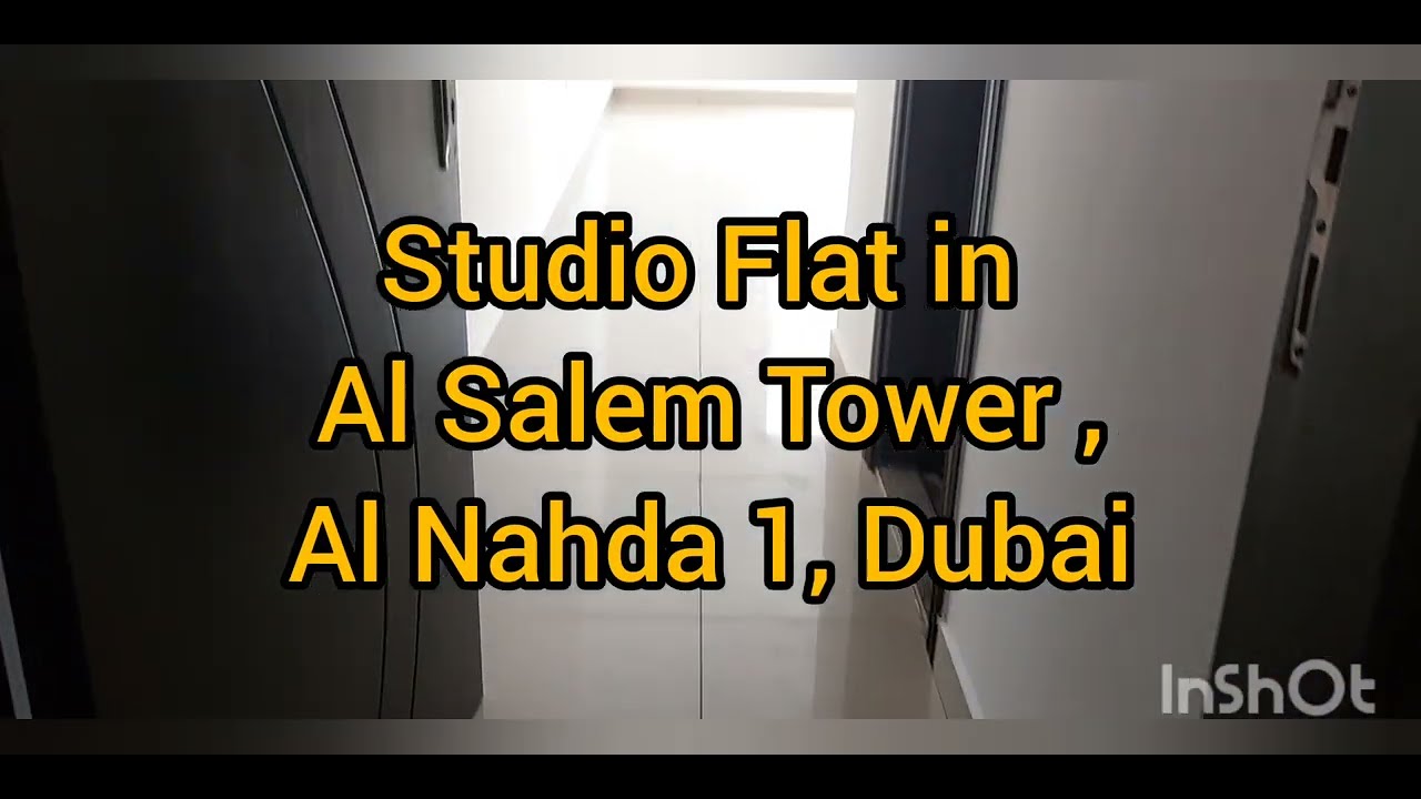 STUDIO FLAT DIFFERENT LAY OUT, AL SALEM TOWER 2, DUBAI - YouTube