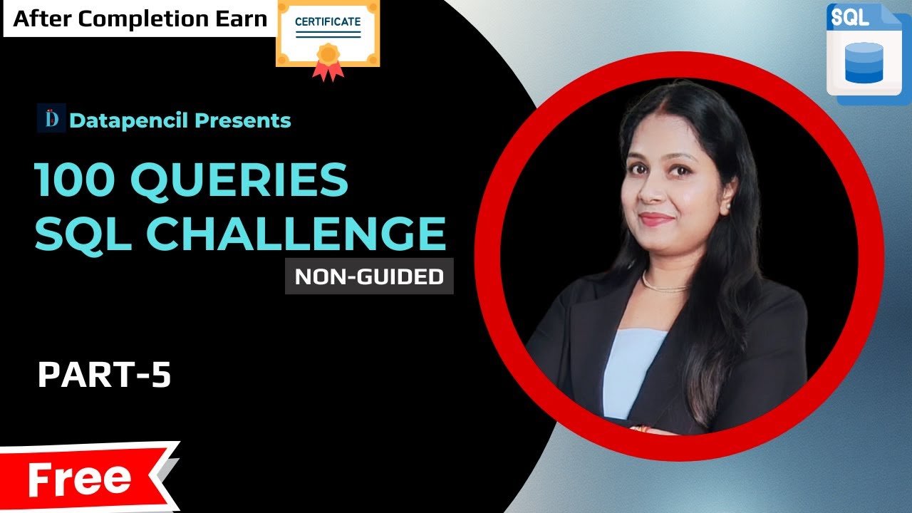 Part 5:100 SQL Queries Challenge | Practice SQL Daily #sqlpractice #sql ...