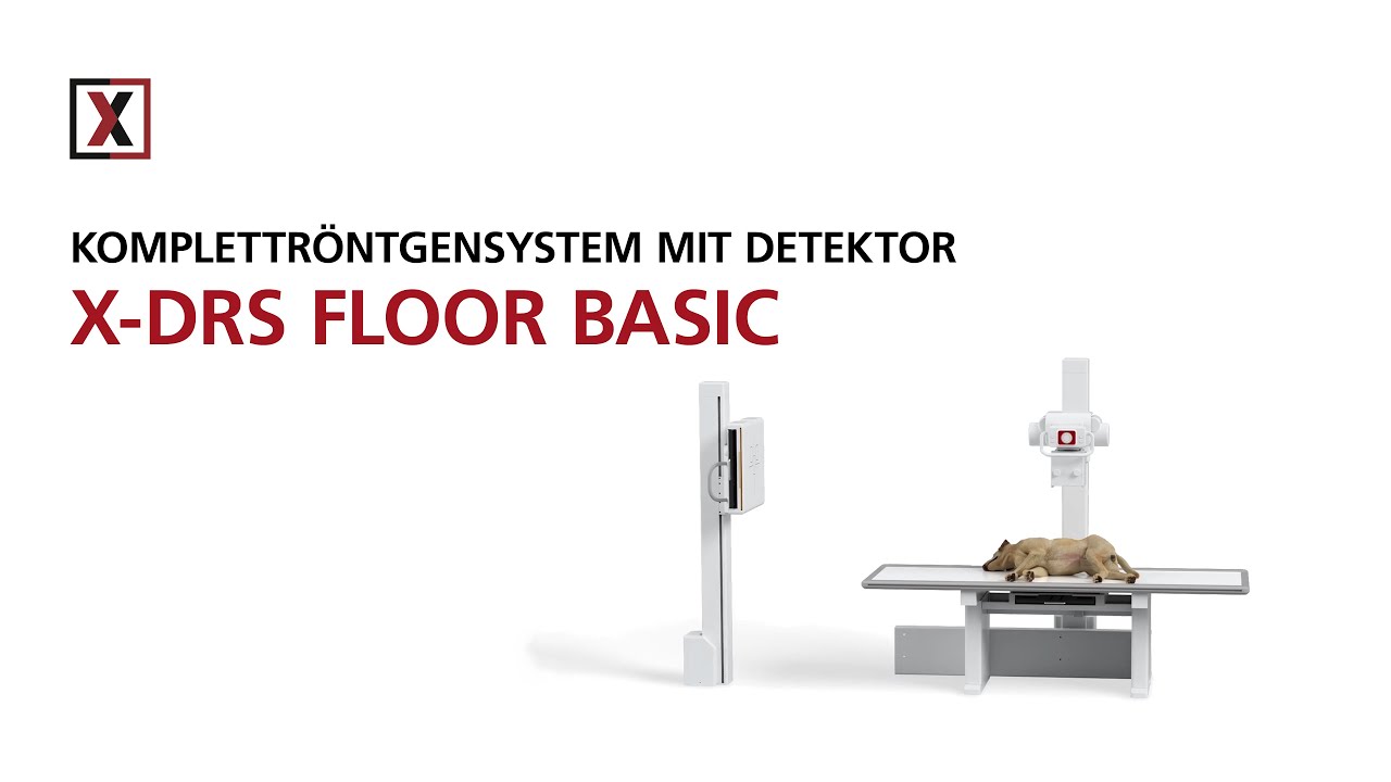 High-End Komplettröntgensystem mit Detektor ꟾ X-DRS Floor Basic - YouTube