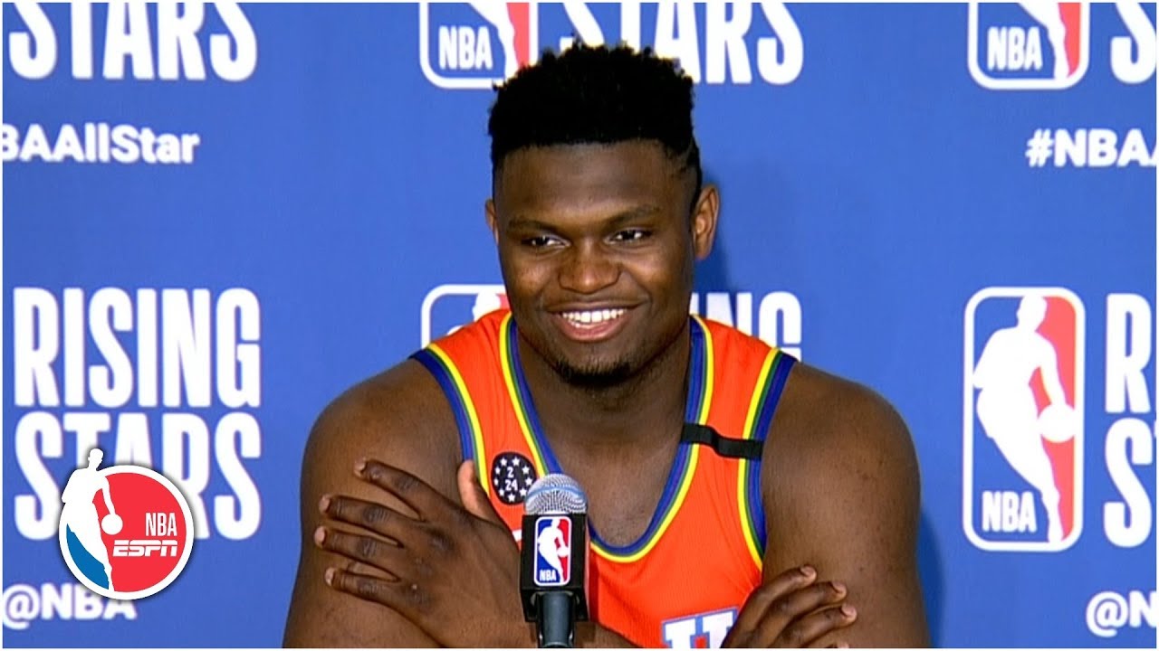 Zion Williamson on dunk that bent rim, catching lob from Ja Morant ...