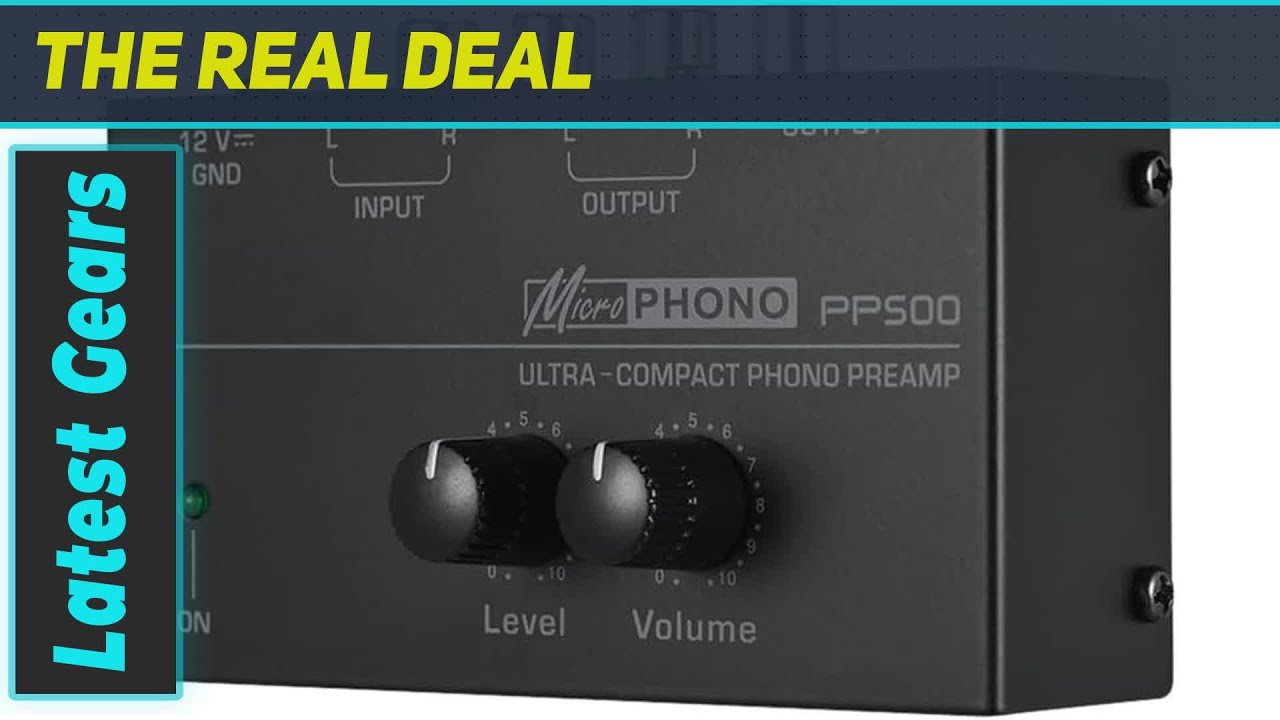 Unveiling the REHOC Ultra- Phono Preamp PP500 | A Comprehensive Review - YouTube