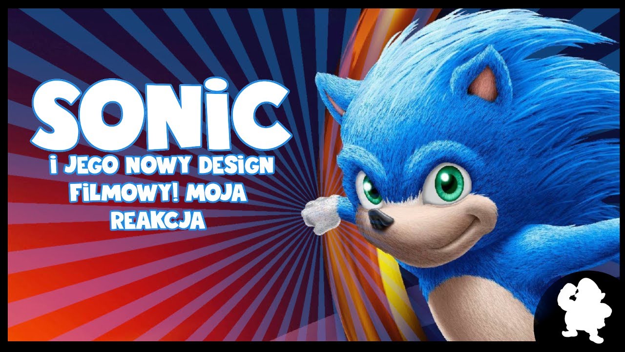 SONIC I JEGO NOWY DESIGN FILMOWY! Moja Reakcja & Omówienie | Sonic The ...