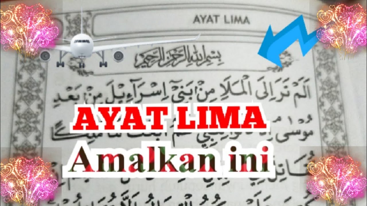 AYAT LIMA @sarmipenyejukhati - YouTube