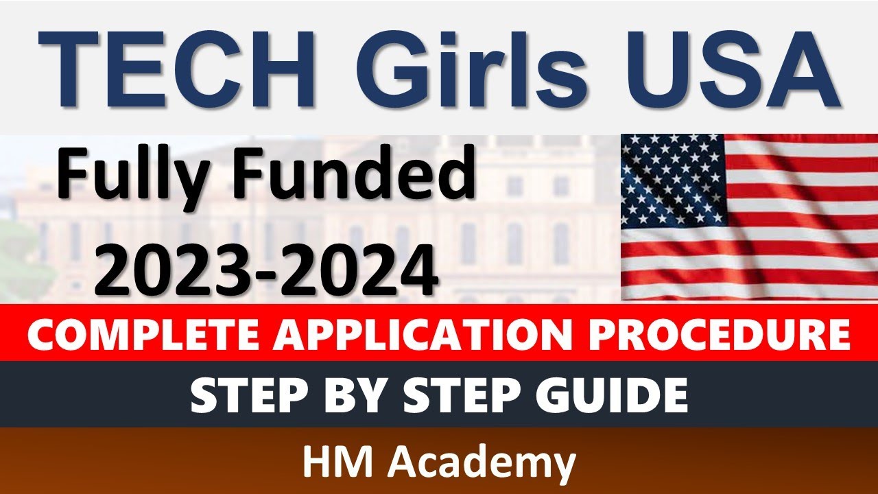 TECH Girls Scholarship || Fully Funded Scholarship for girls || How to ...