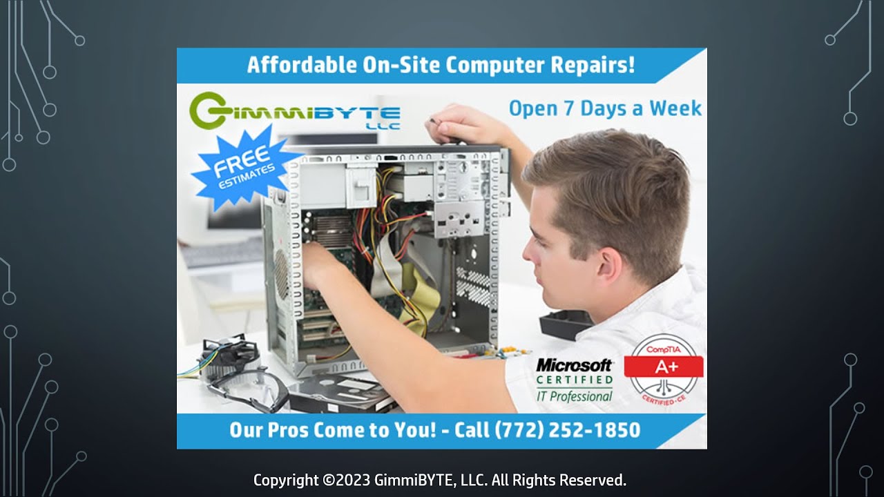 GimmiBYTE - Professional Onsite Computer Repair Services of Port St ...