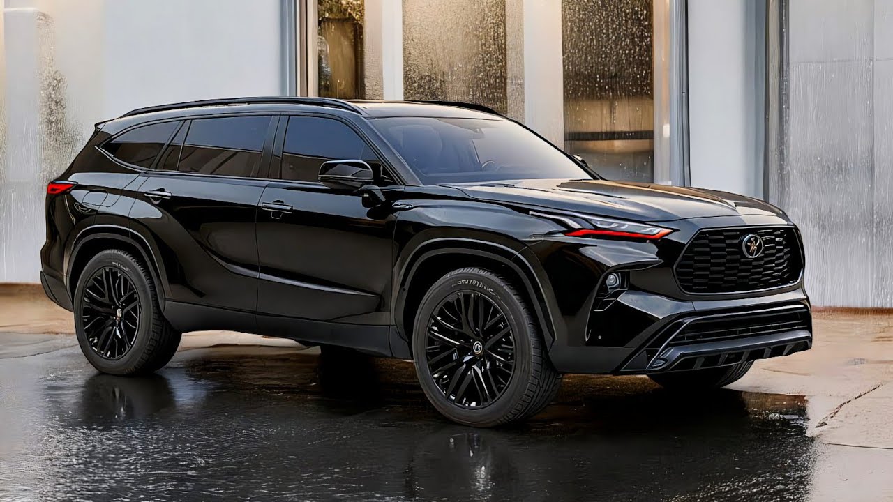 The 2025 Toyota Highlander Hybrid New Sporty Crossover Luxury SUV ...