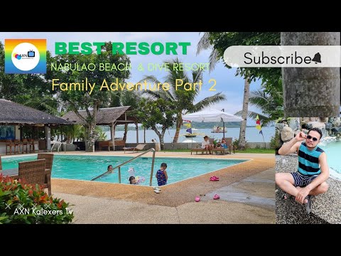 Family Outing Part 2- Nabulao Beach Resort/ AXN KALEXERS TV - YouTube