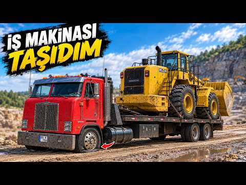 İş Makinası Taşıdım !!! 40 Ton │ Beam.ng Drive