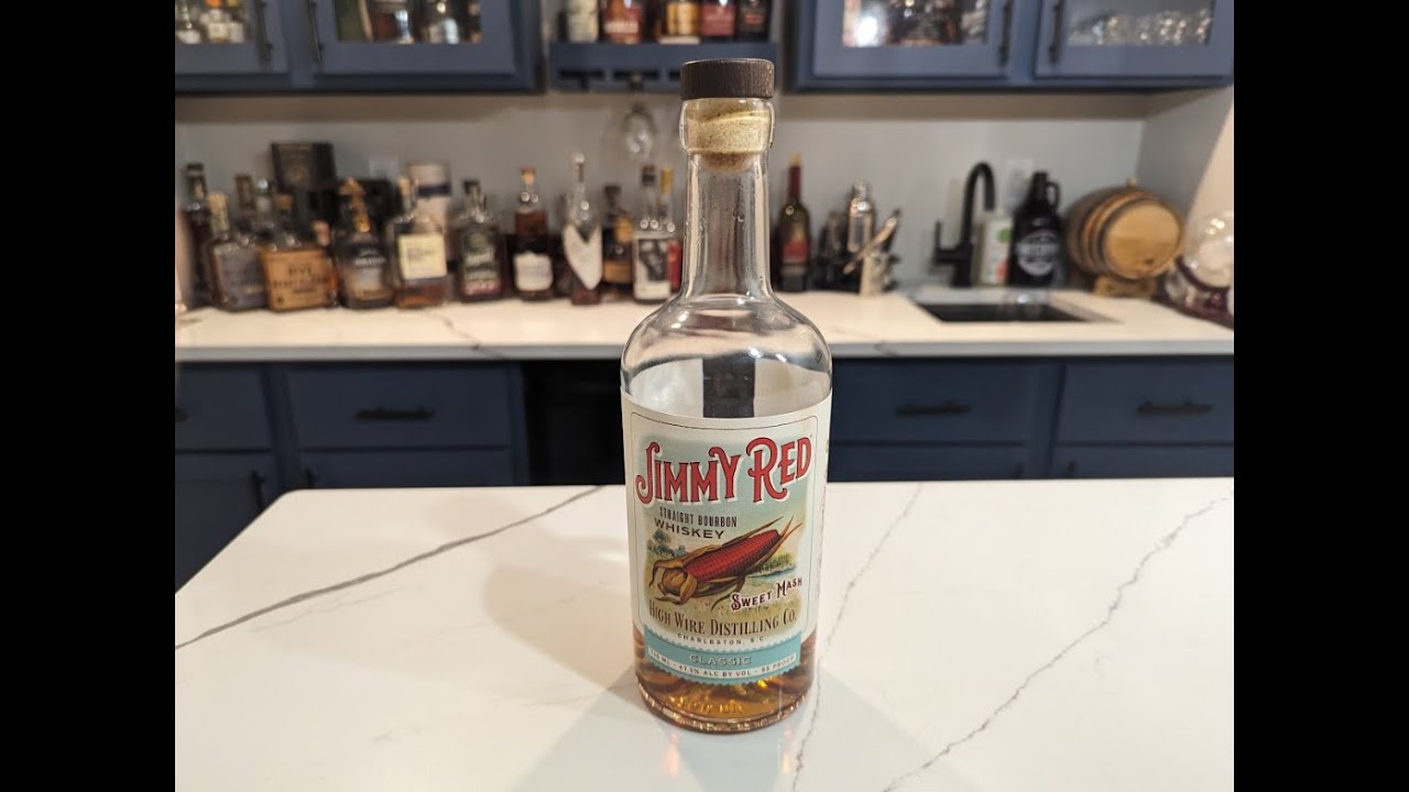 Bourbon Tasting: Jimmy Red Corn Straight Bourbon Whiskey - YouTube