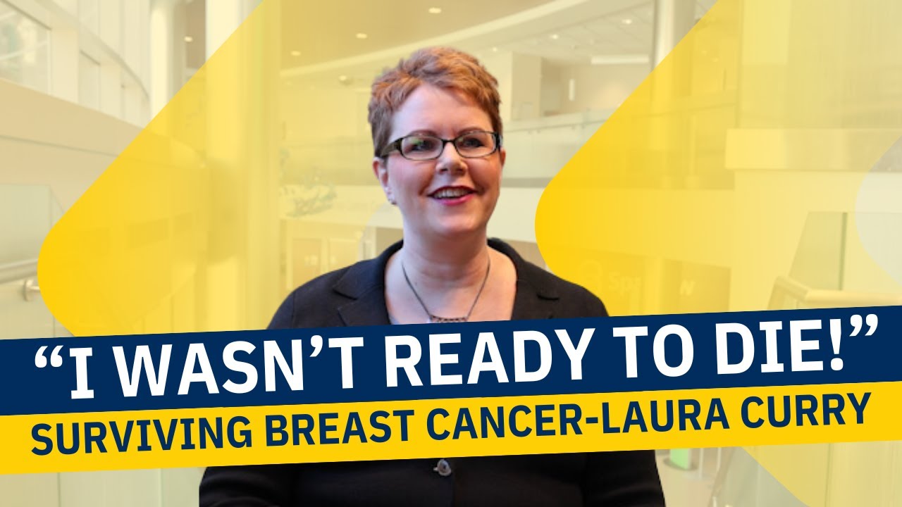Laura Curry's Breast Cancer Journey - YouTube