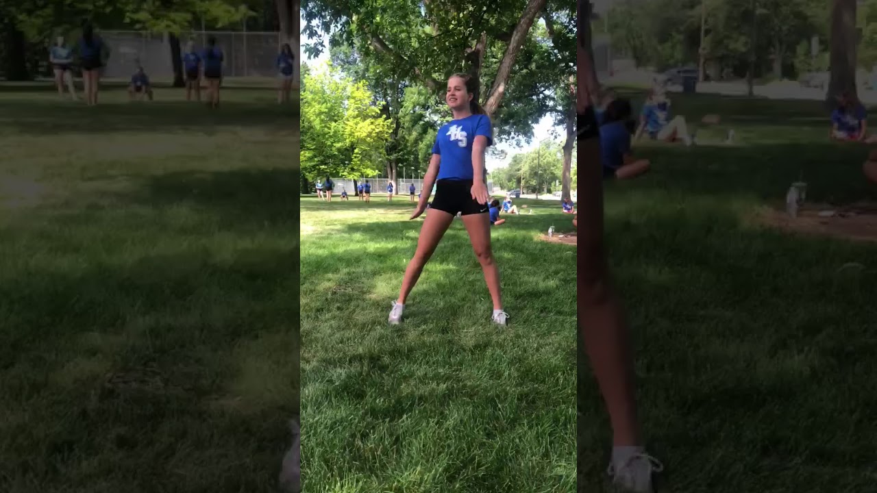 Game day Dance “Hey Baby” - YouTube