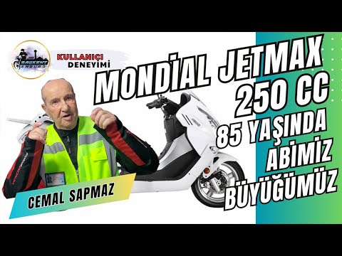 MONDİAL JETMAX 250 İNCELEMESİ 85 YAŞINDA En büyük iki tutkusu var ...