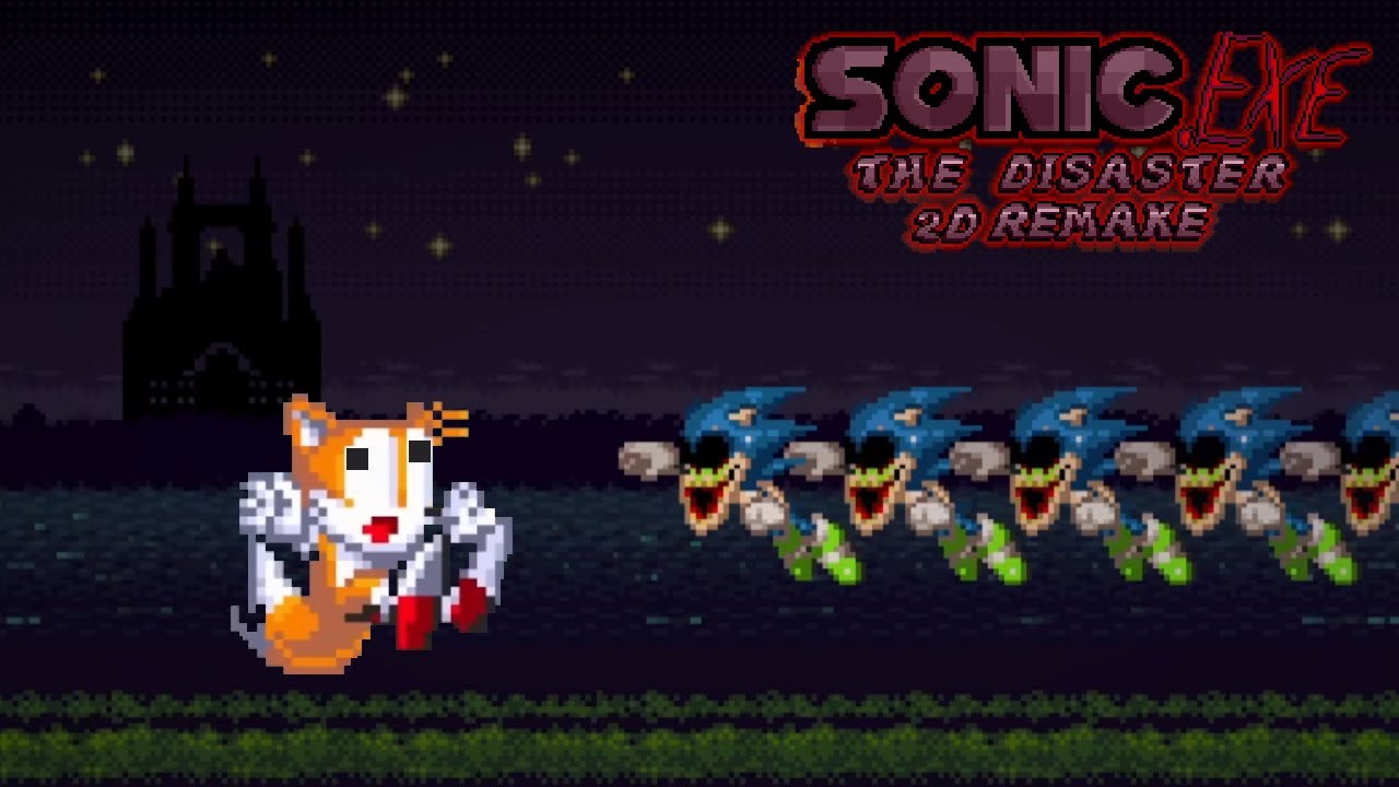 Sonic.exe The Disaster 2D Remake moments-Death comes at you fast - YouTube