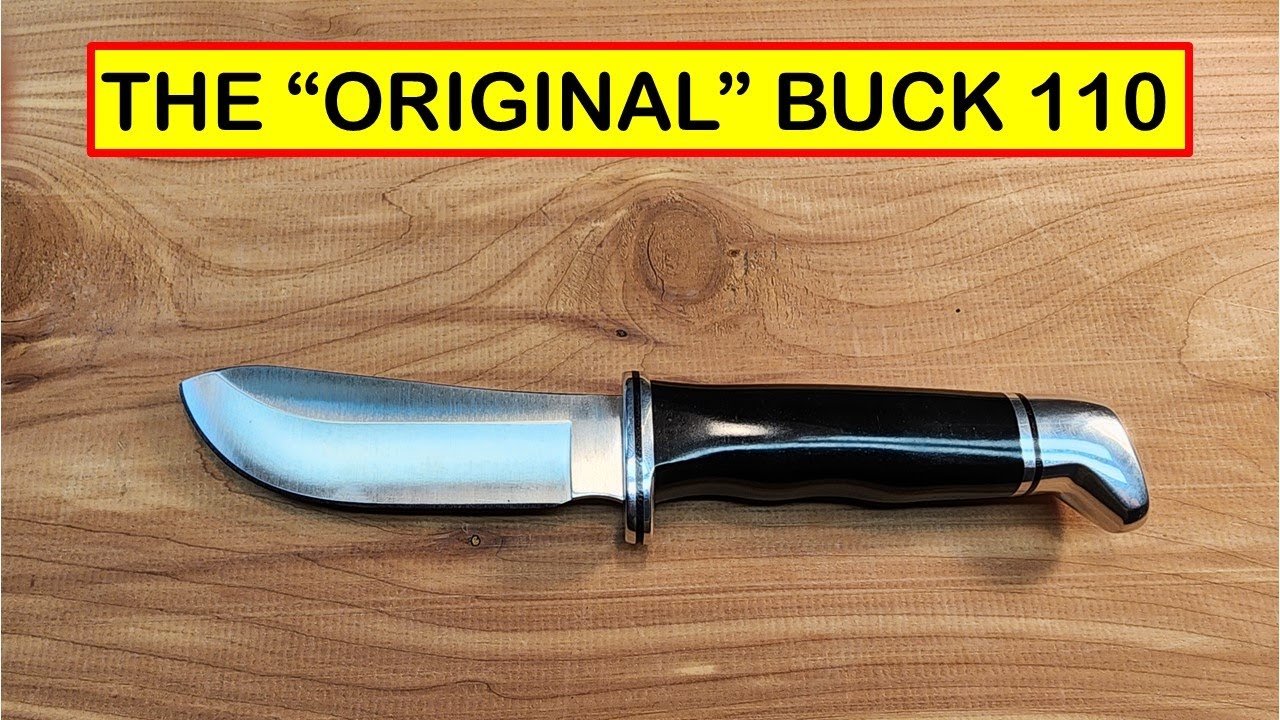 WHAT'S THIS? REVIEW AND HISTORY OF THE BUCK 103 SKINNER - YouTube