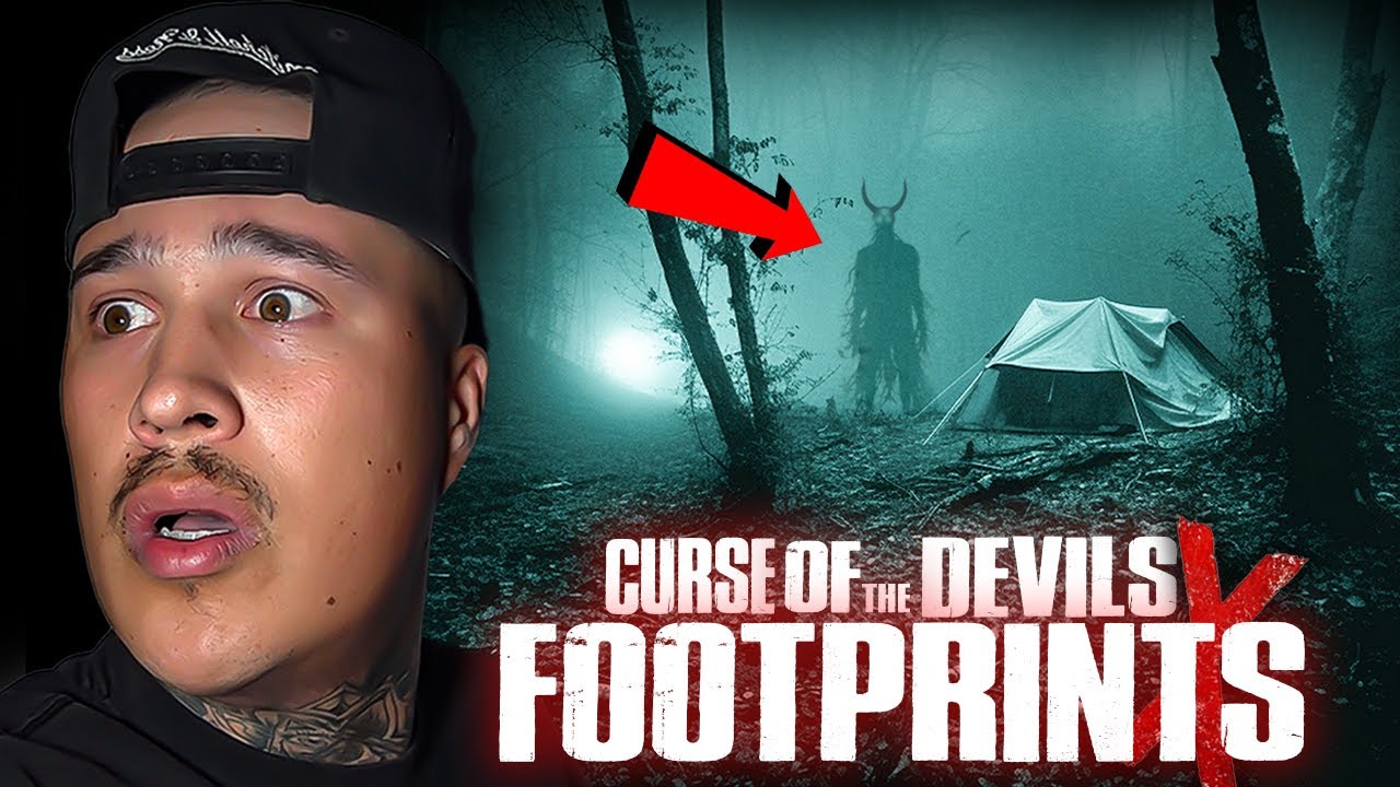 The NIGHT I TRAPPED MYSELF with THE DEVIL | Camping In The Real Devils ...
